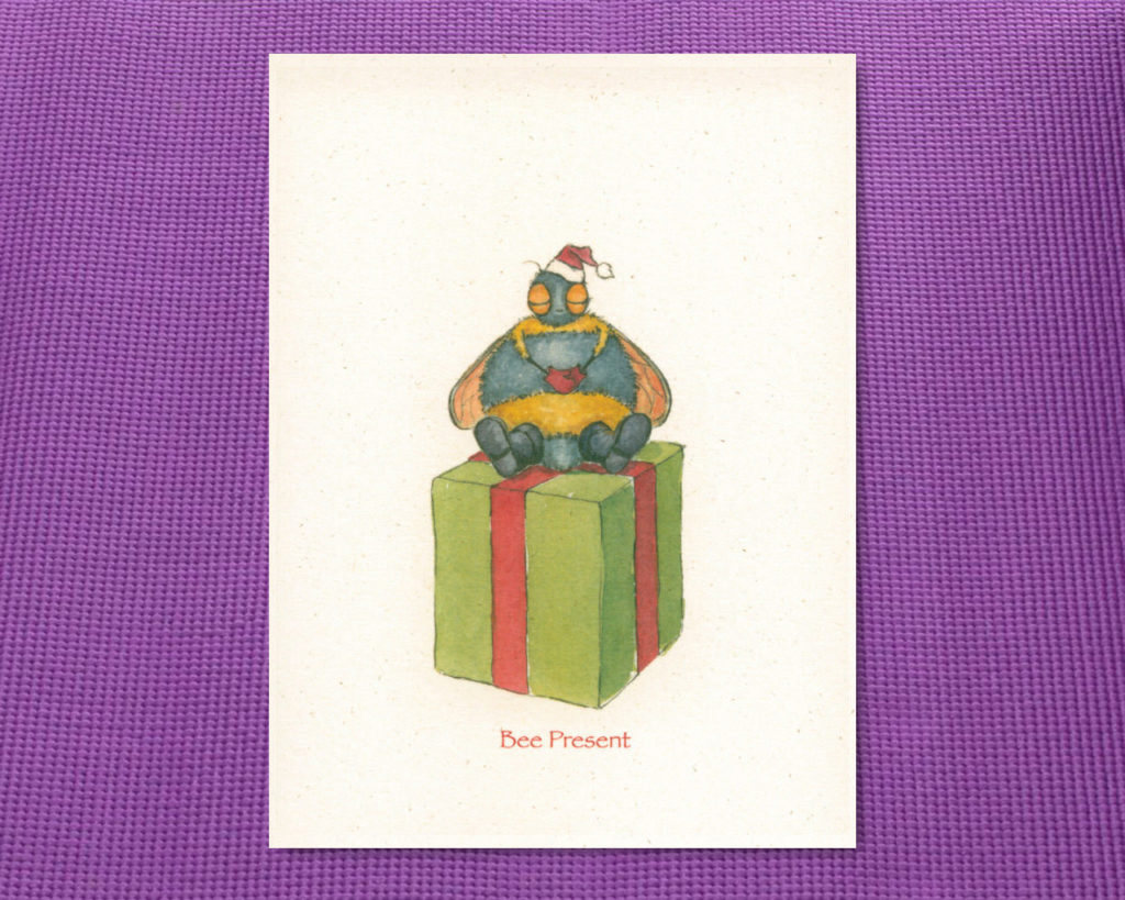 Bee Present – Just Bee & Me Greeting Cards – Just Bee & Me Greeting Cards