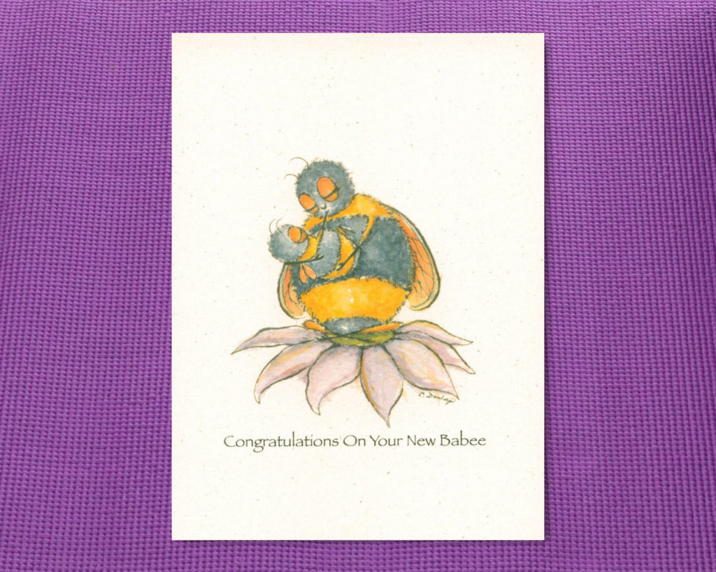 Congratulations On Your New Babee – Just Bee & Me Greeting Cards – Just ...