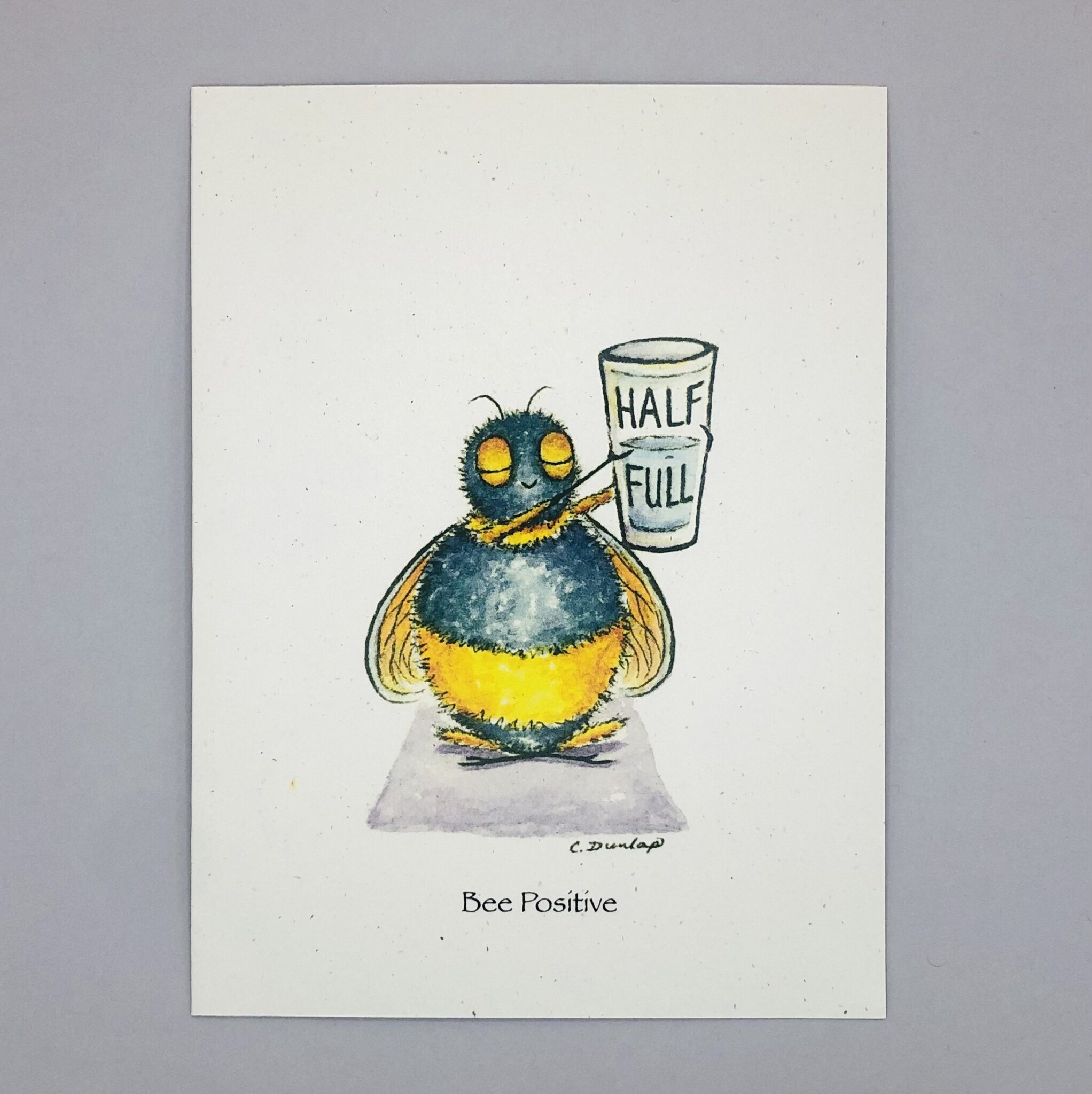Bee Positive – Just Bee & Me Greeting Cards – Just Bee & Me Greeting Cards